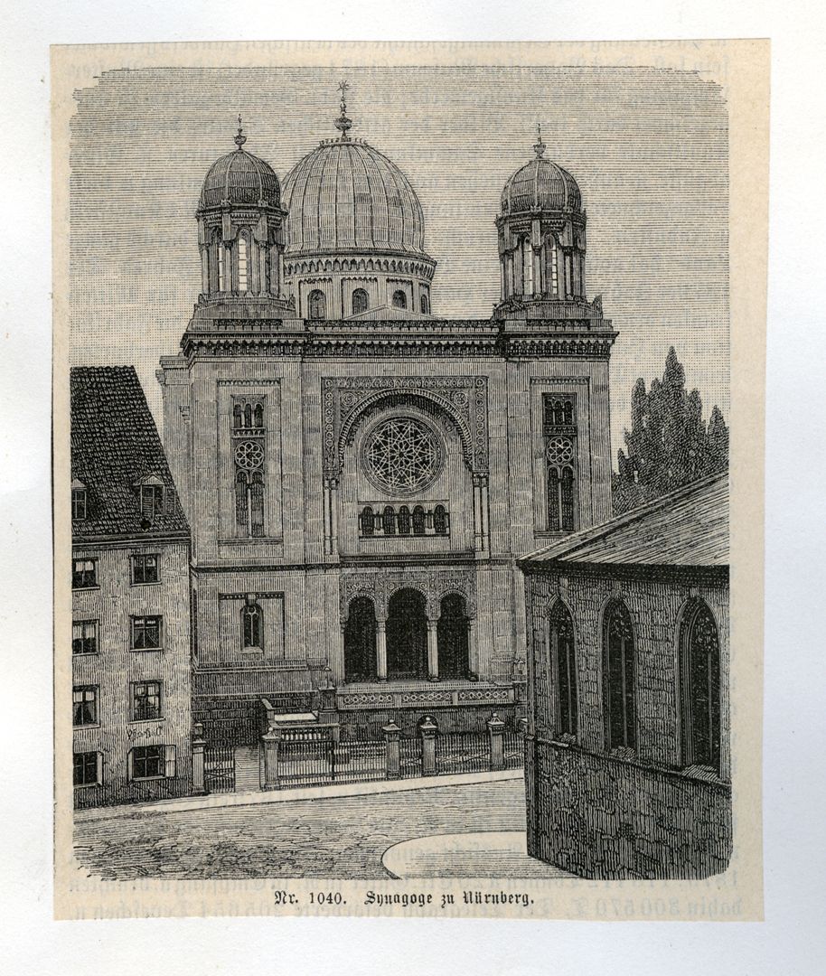 Synagoge zu Nürnberg | Kunstwerk | virtuelles Museum Nürnberger Kunst