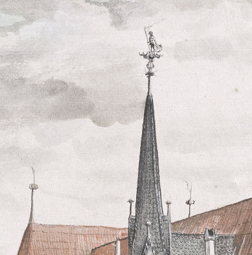 Hof der Innsbrucker Burg gegen Norden | Kunstwerk | virtuelles Museum Nürnberger Kunst